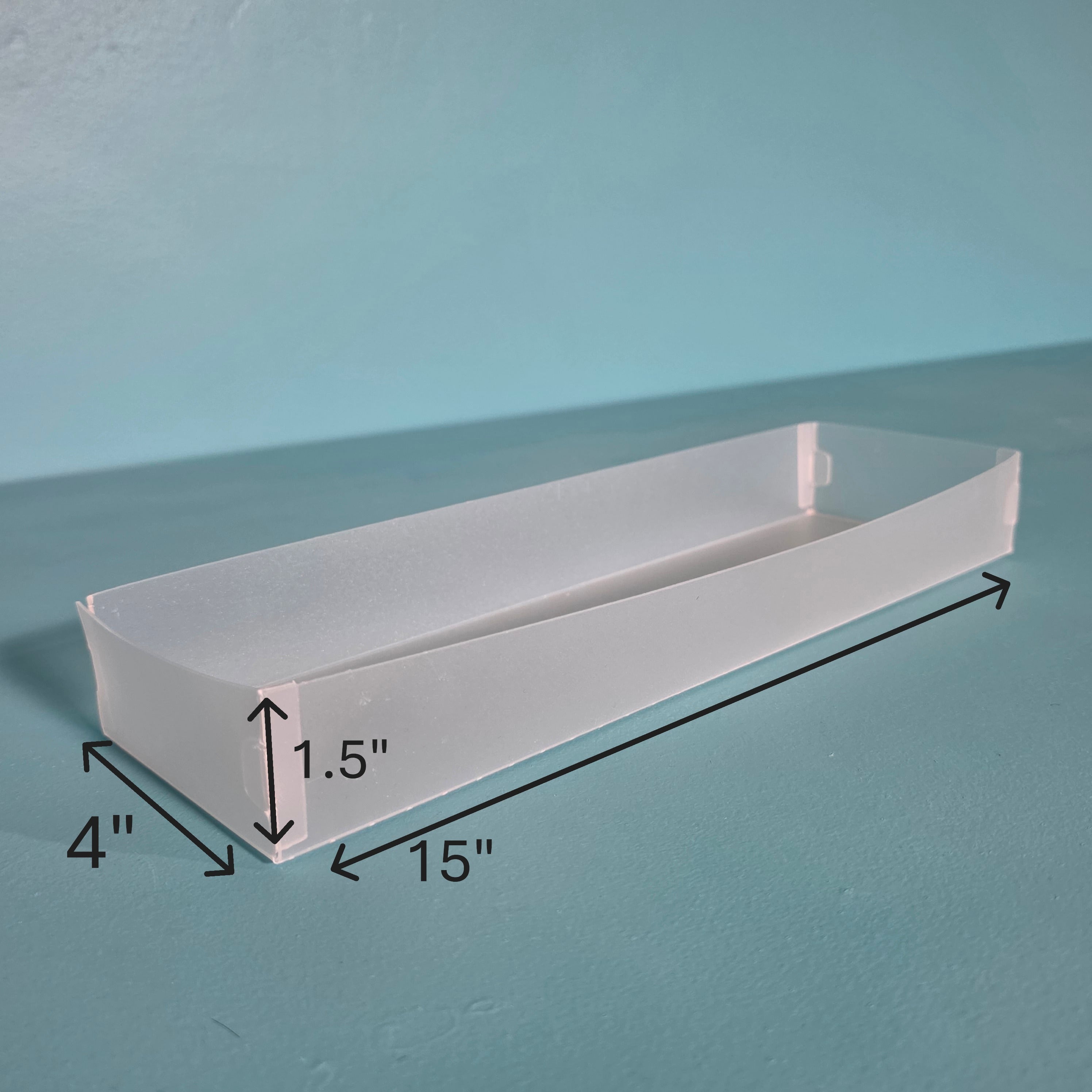 Basic Box "L" 1.5" drawer organizer, kitchen, bathroom, desk – The ...